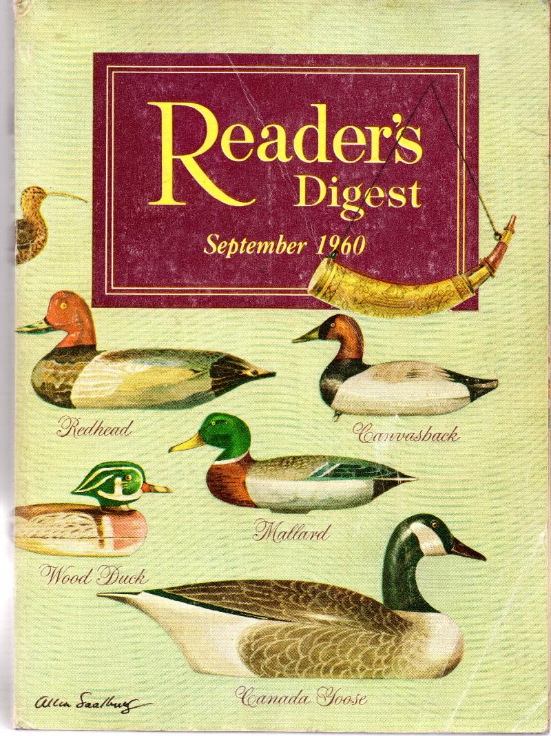 Reader's Digest Magazine September 1960 Reader's Digest Magazine September 1960