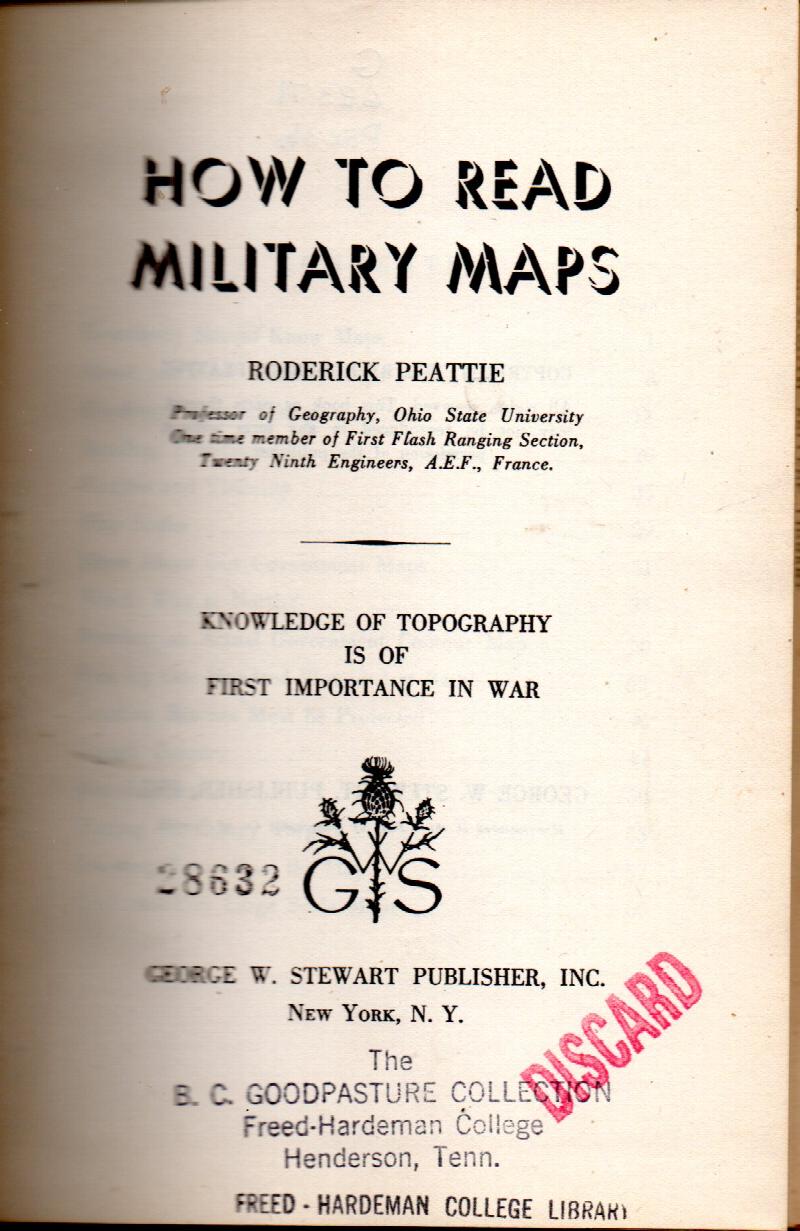 How To Read Military Maps