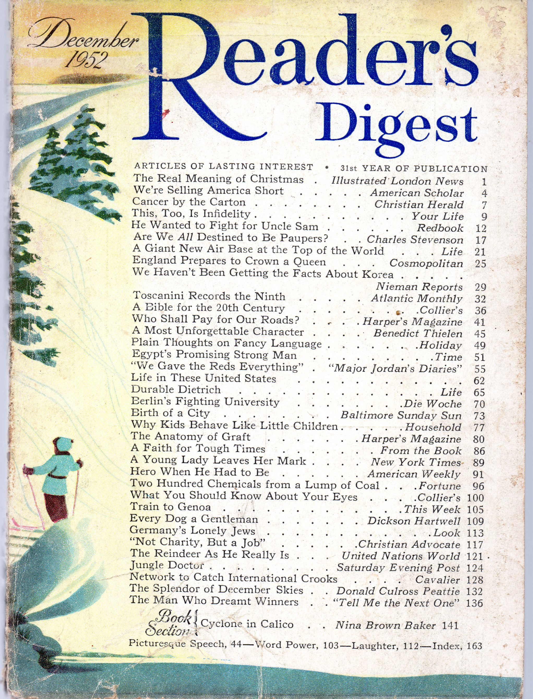 Reader's Digest Magazine December 1971